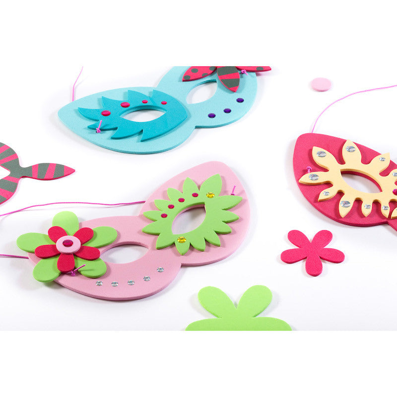 Children’s DIY Masquerade Craft Mask | Serabeena